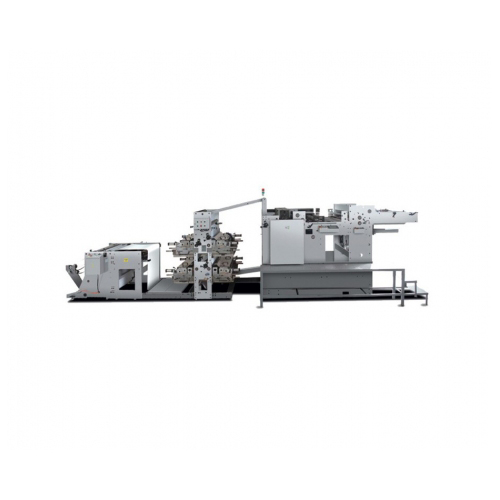 HL-1020A Web Paper Flexo Printing Ruling and Slitting Machine - Haoly ...